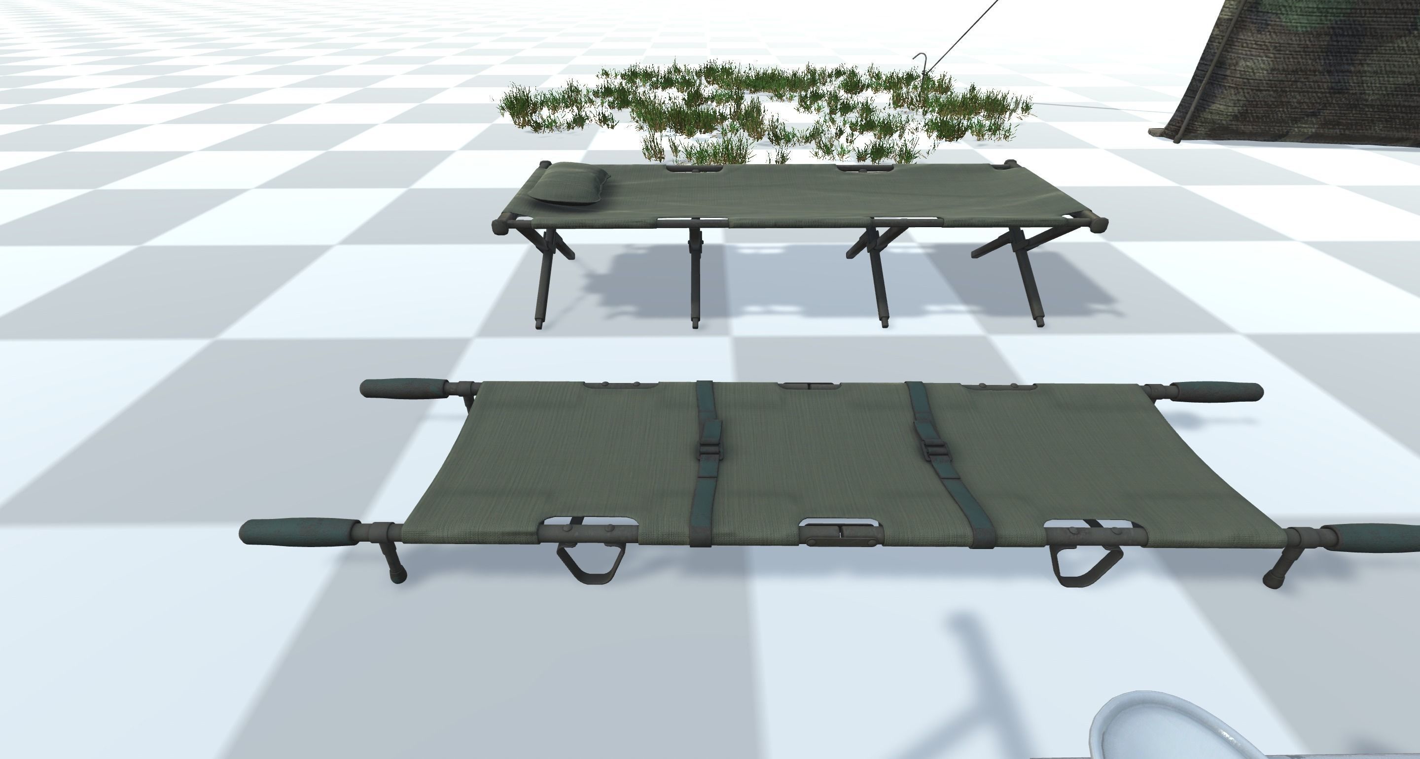 Military field hospital 3D model | CGTrader