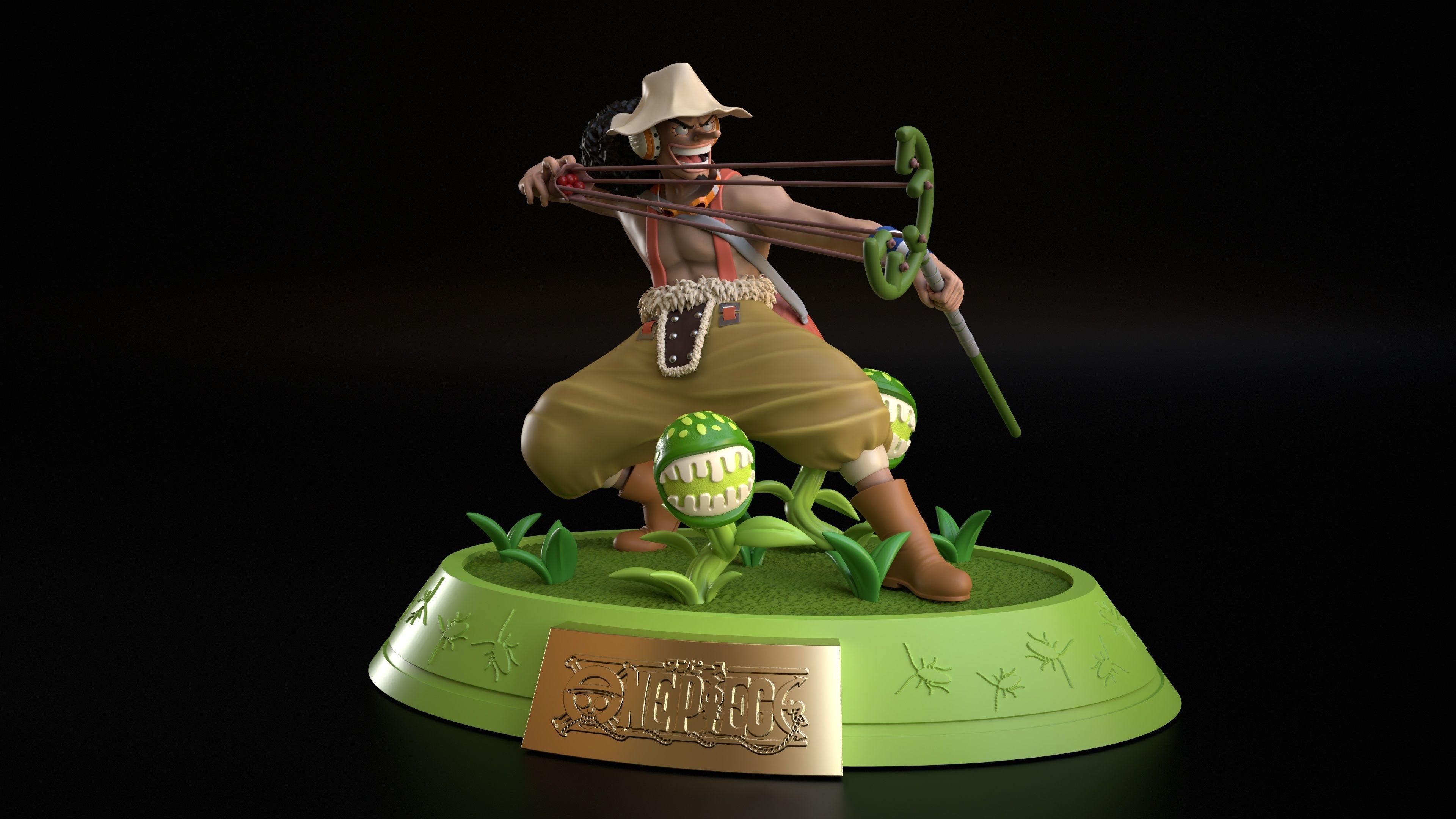 Usopp from One Piece 3D Print Model 3D model 3D printable | CGTrader