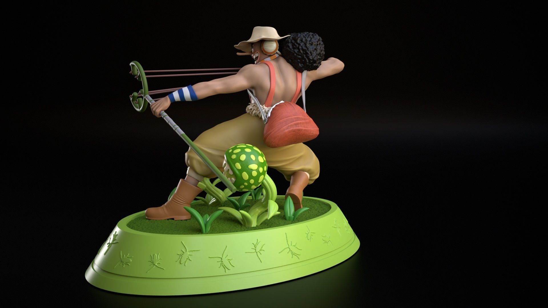 Usopp from One Piece 3D Print Model 3D model 3D printable | CGTrader
