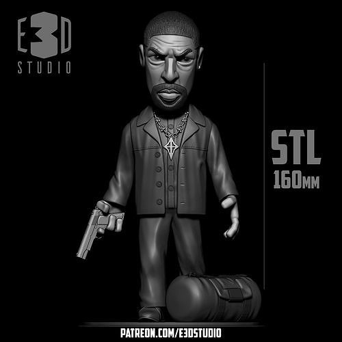 ALONZO - TRAINING DAY 3D model 3D printable | CGTrader