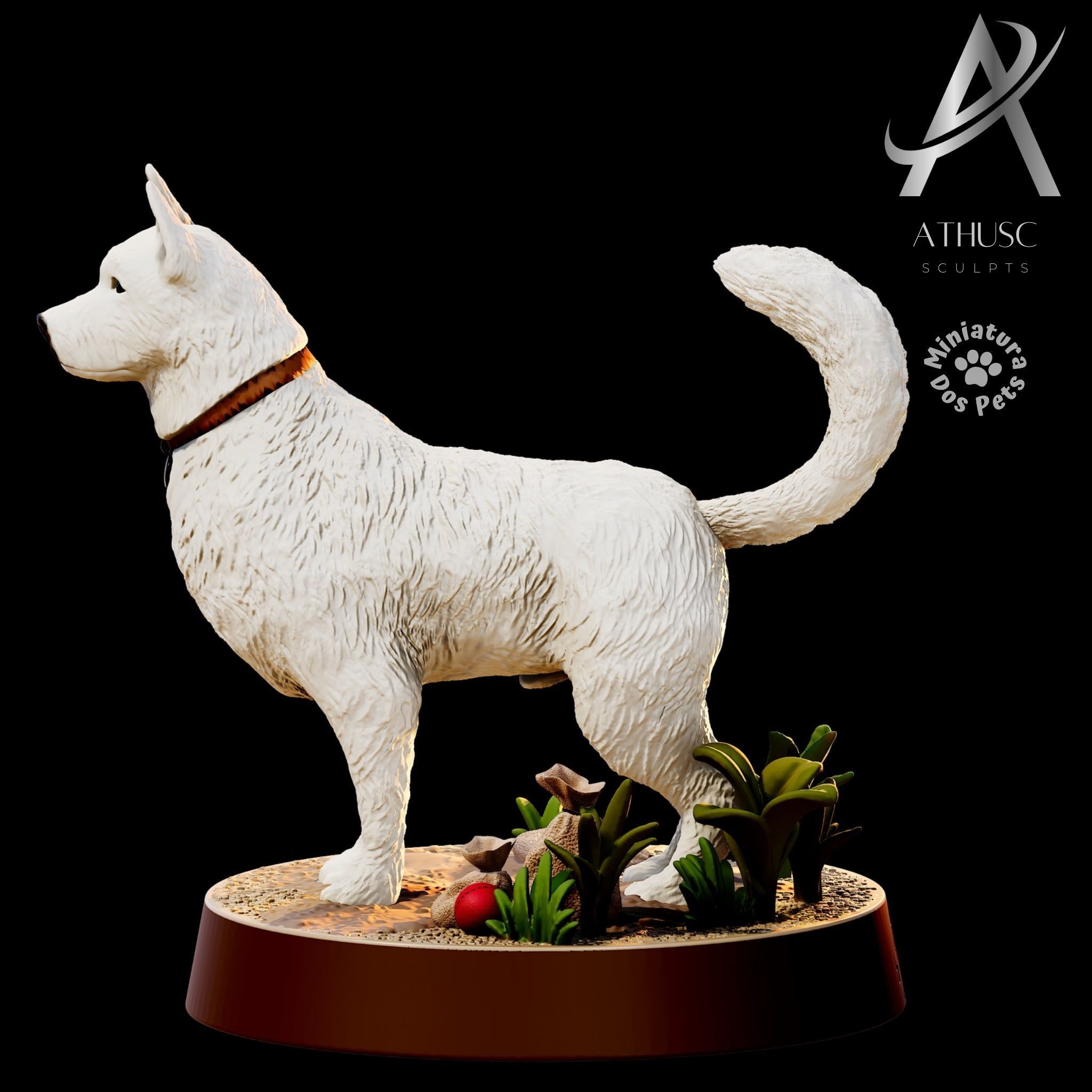 Scratch - Baldurs Gate 3 Dog 3D model 3D printable | CGTrader