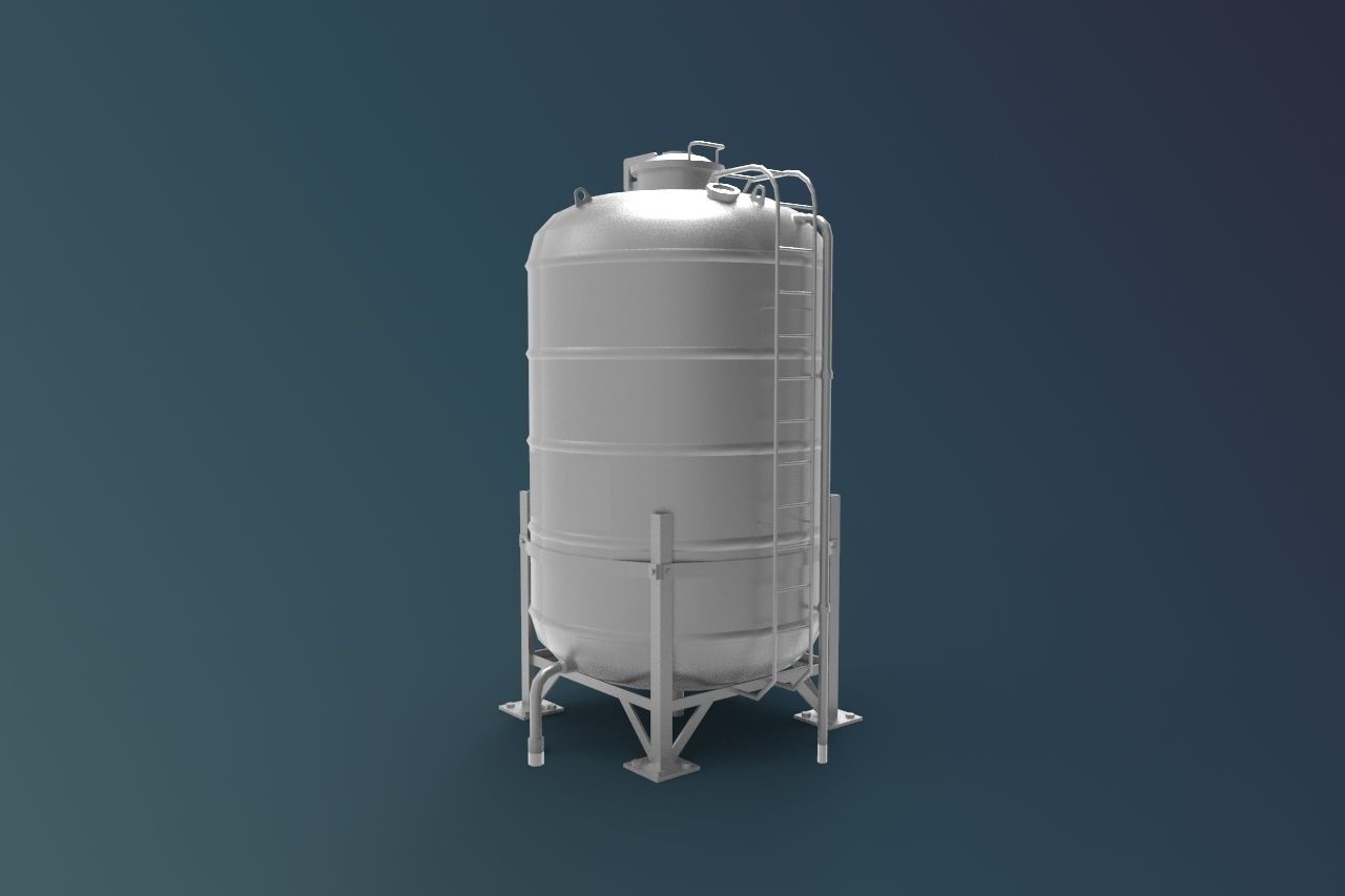 3D model Industrial Water Tank VR / AR / low-poly | CGTrader
