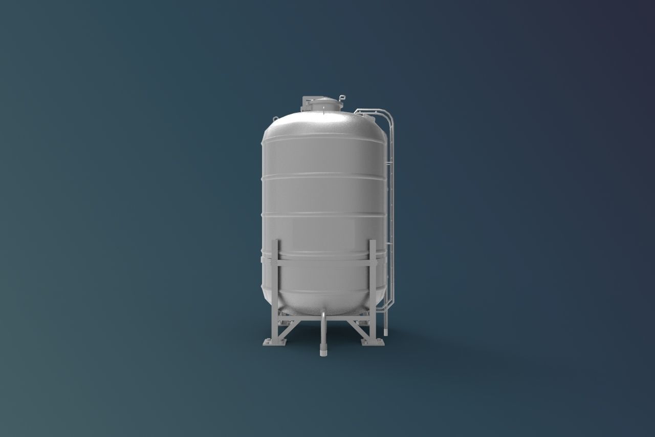 3D model Industrial Water Tank VR / AR / low-poly | CGTrader