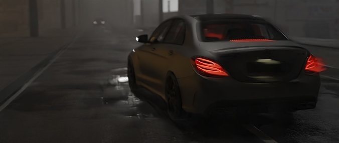 Car Chase animation free 3D model animated | CGTrader