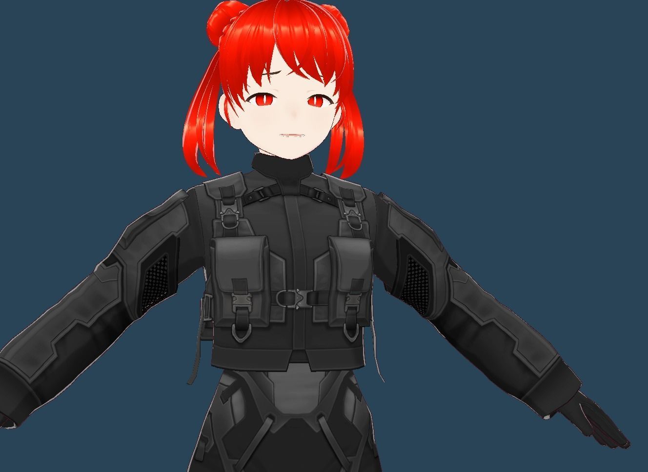 3d Model Lucy Cyberpunk Edgerunner Vrchat 4 Vr Ar Low Poly Cgtrader