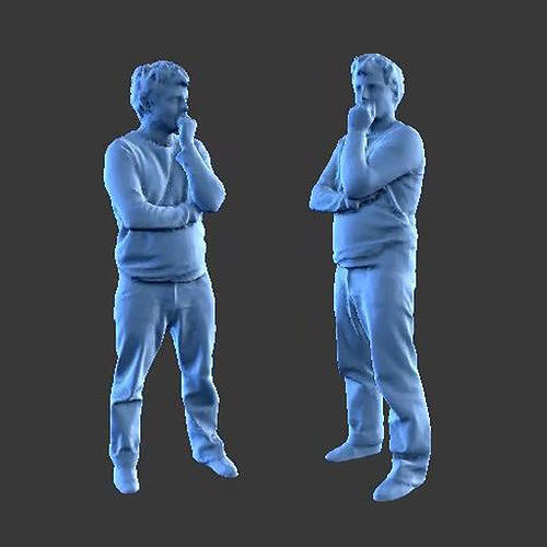 MAN A1 FIGURE DIORAMA free 3D model 3D printable | CGTrader
