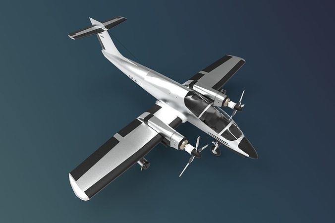 light attack aircraft FMA IA 58 Pucara 3D model | CGTrader