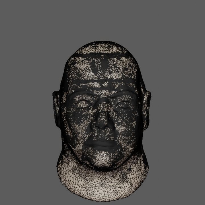 Captain Kirk Mask 3D model high poly free 3D model | CGTrader