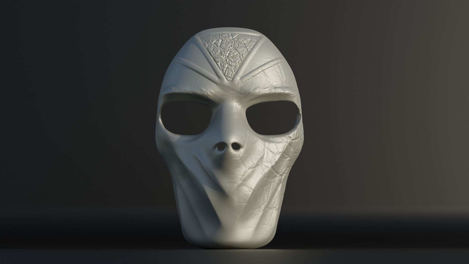 Conspirator Party Horror Face Cosplay Mask 3D model 3D printable | CGTrader