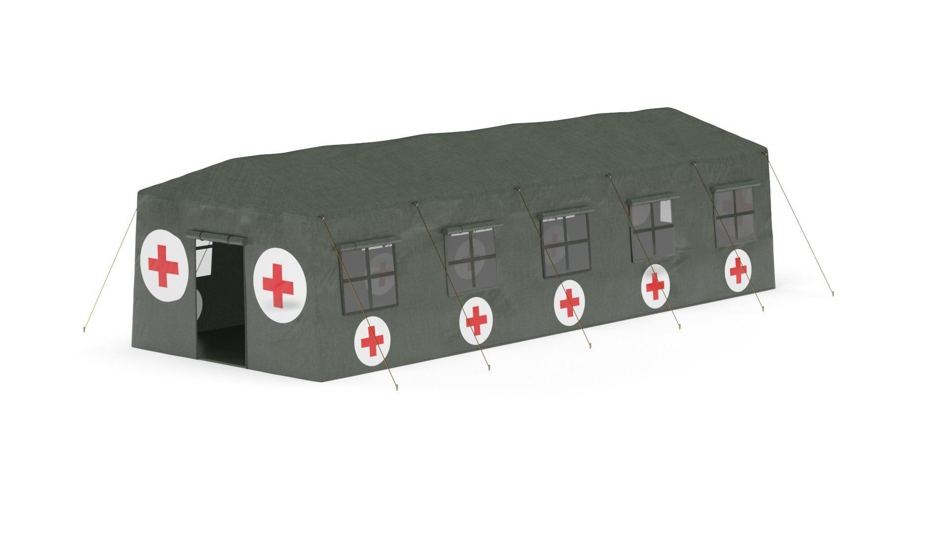 Military Medical Tent 3D model | CGTrader