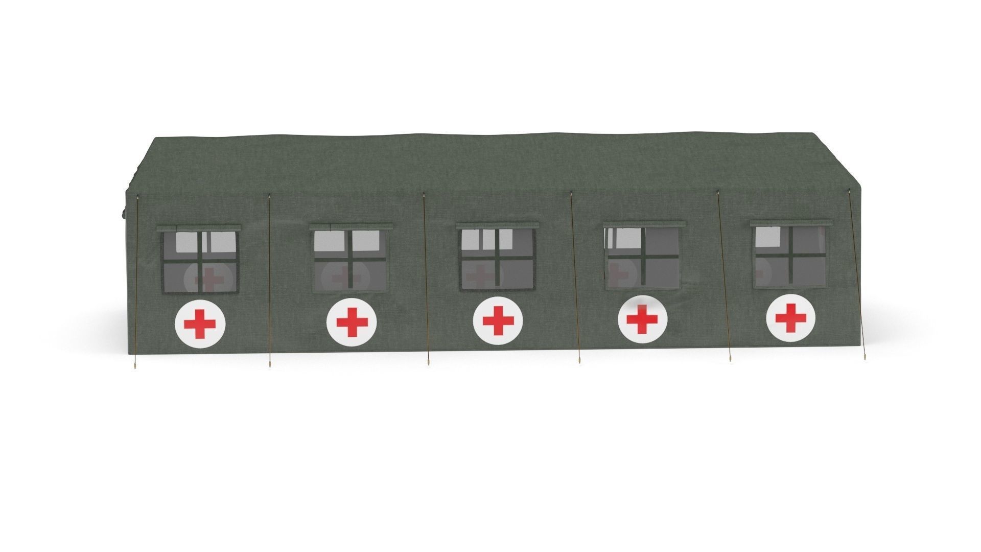 Military Medical Tent 3D model | CGTrader