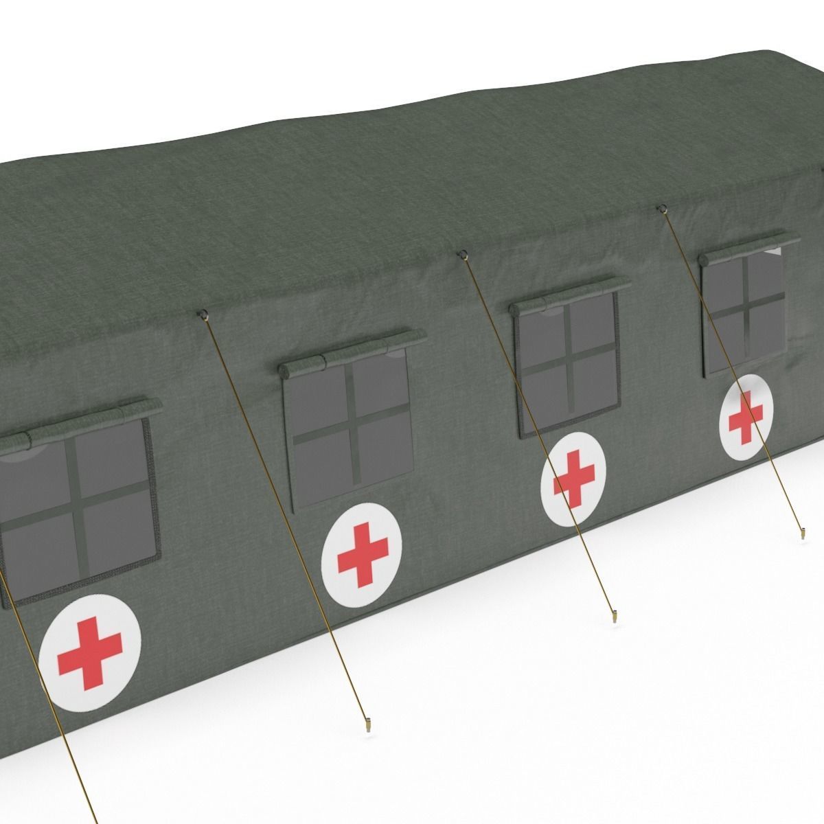 Military Medical Tent 3D model | CGTrader