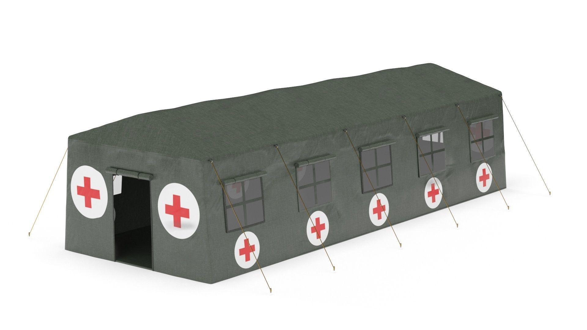 Military Medical Tent 3D model | CGTrader