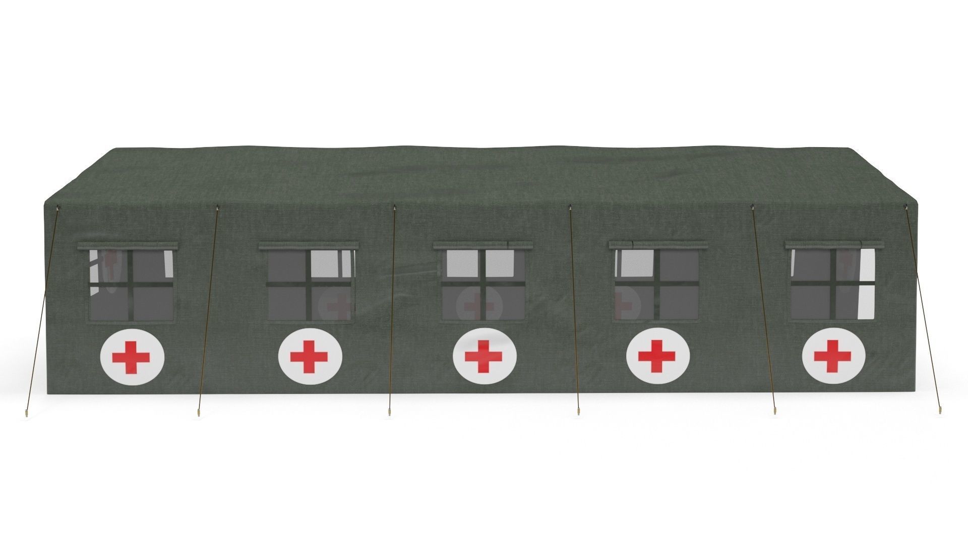 Military Medical Tent 3D model | CGTrader