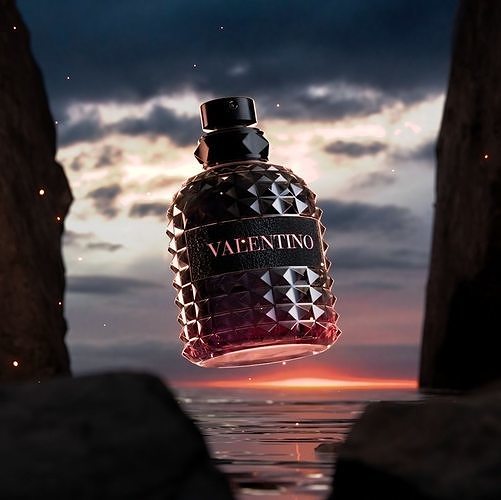 Valentino perfume blender 4 beta 3D model animated | CGTrader