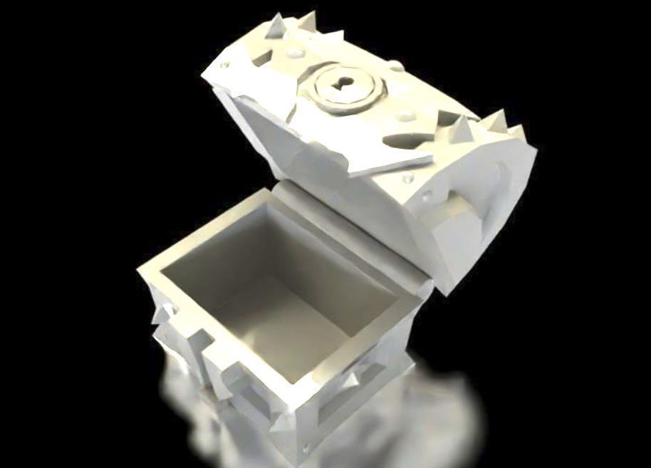 Set Of 7 Tresure Box Theme Dice Box Pattern 3D print model 3D model 3D ...