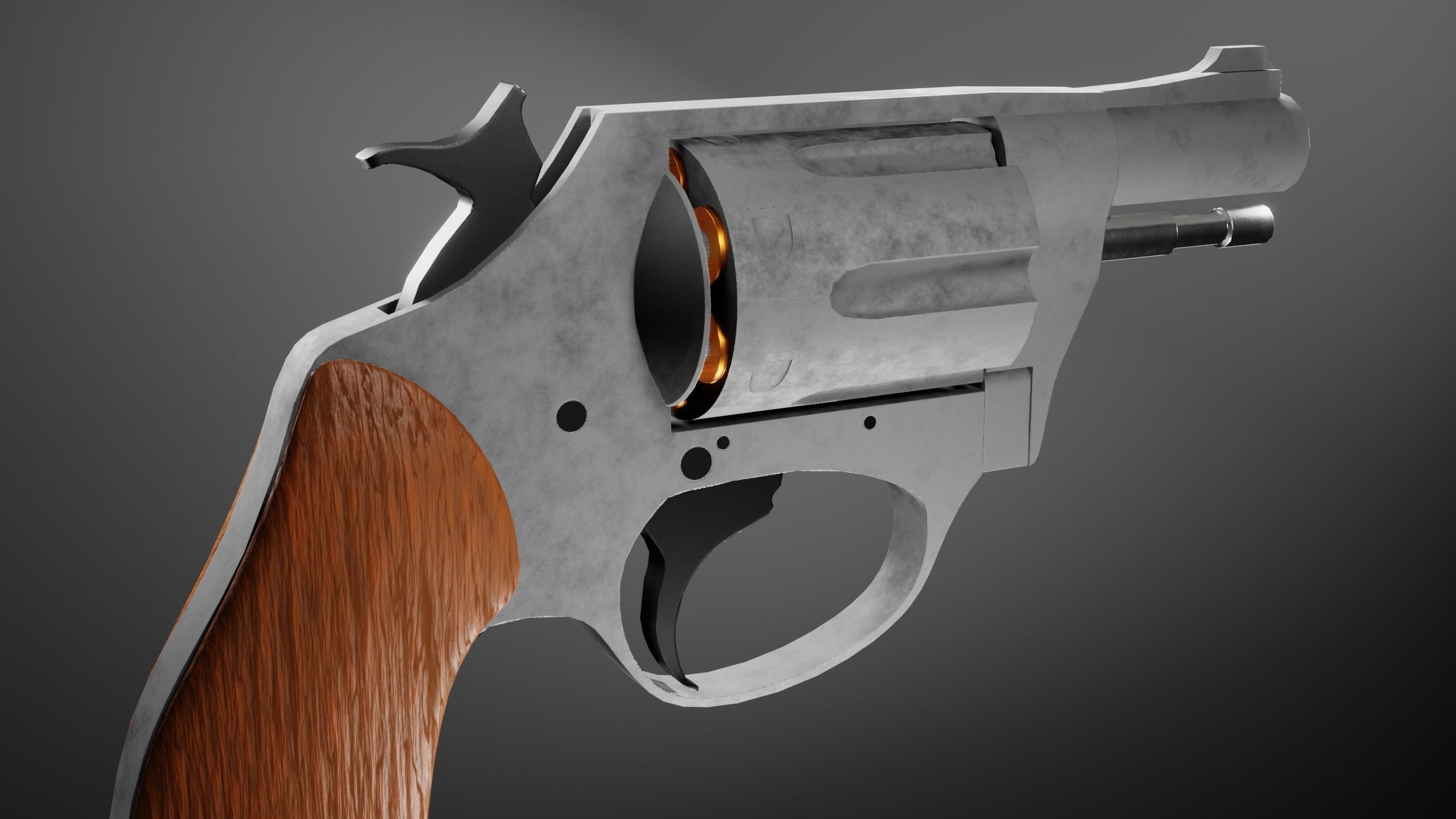 Undercover 32 Revolver free VR / AR / low-poly 3D model | CGTrader