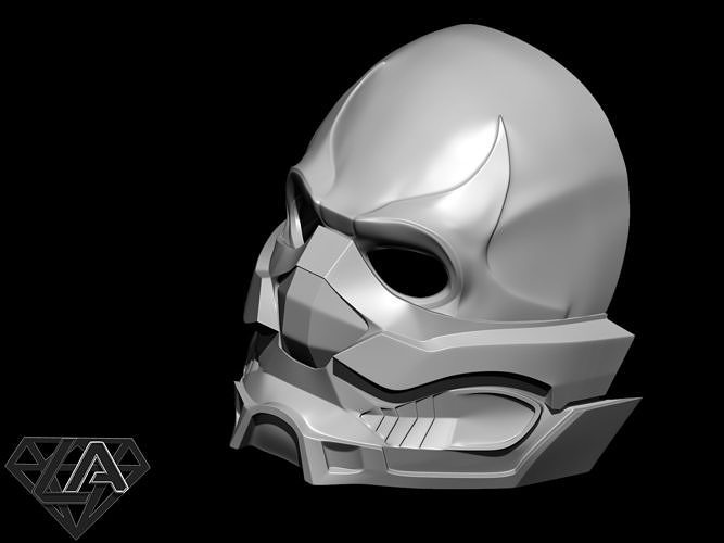 Nikto custom cybermask 3D model 3D printable | CGTrader