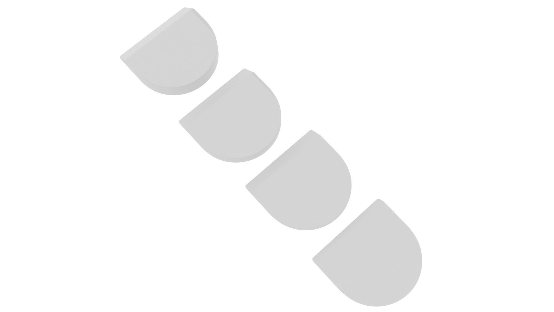 Plastic Height Boosters Set For Shoes 3D model | CGTrader