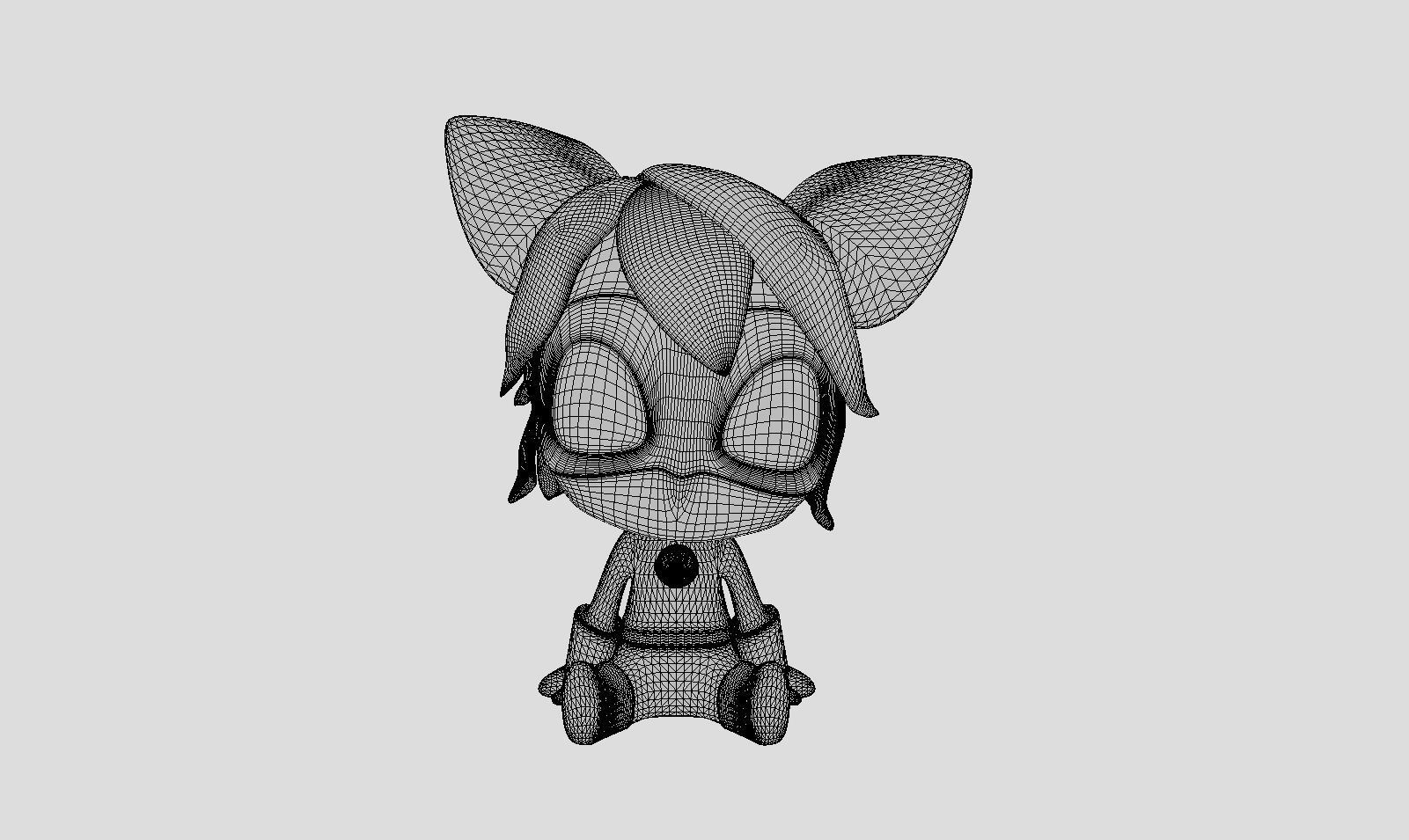 Cat Noir - Miraculous Ladybug Chibi Figure 3D Printable 3D model 3D ...