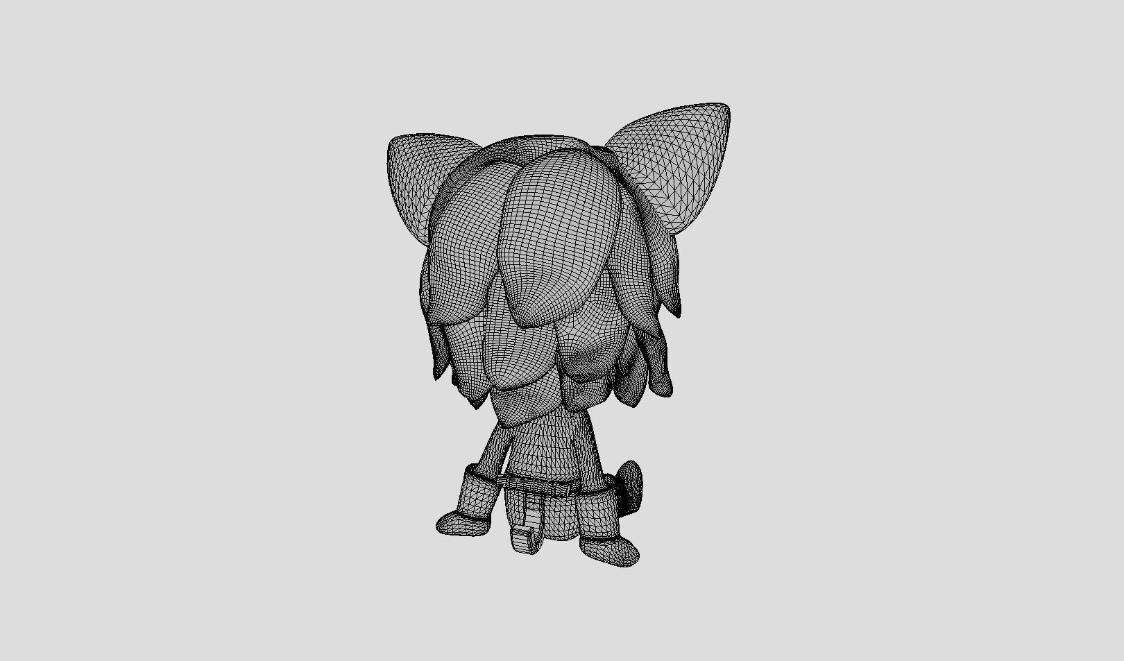 Cat Noir - Miraculous Ladybug Chibi Figure 3D Printable 3D model 3D ...