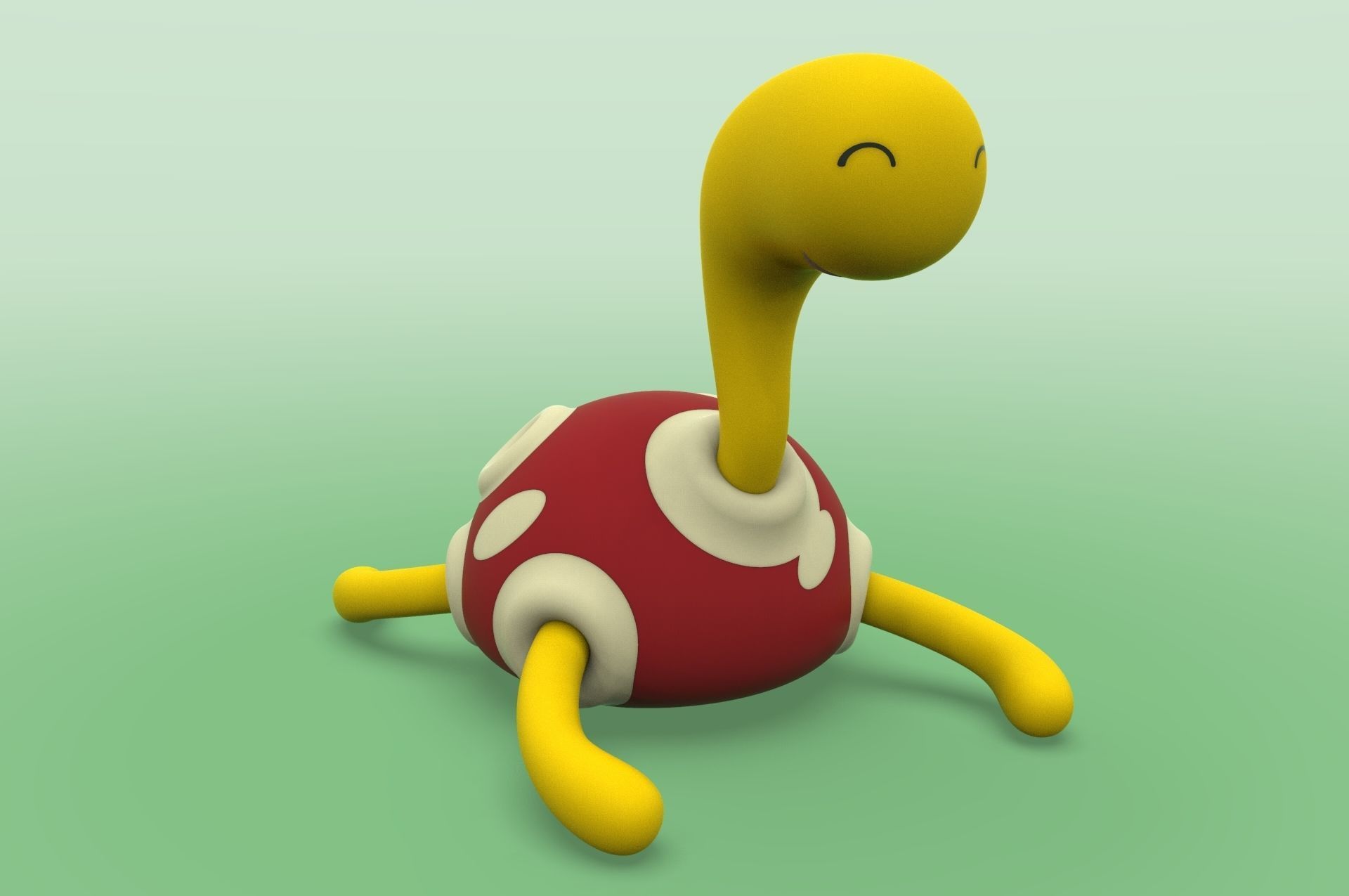 Pokemon shuckle 3D model 3D printable | CGTrader