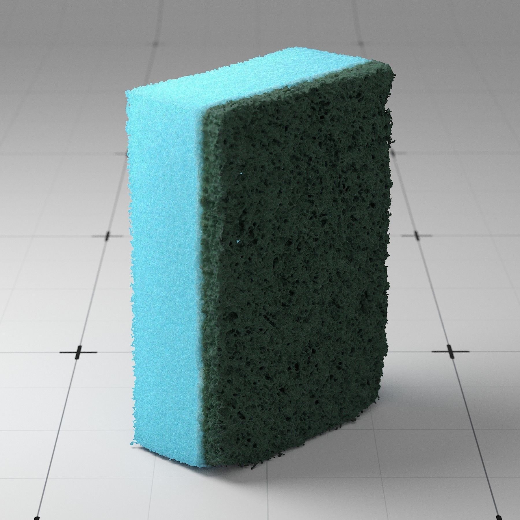 Detailed Sponge 3D Model 3D model | CGTrader