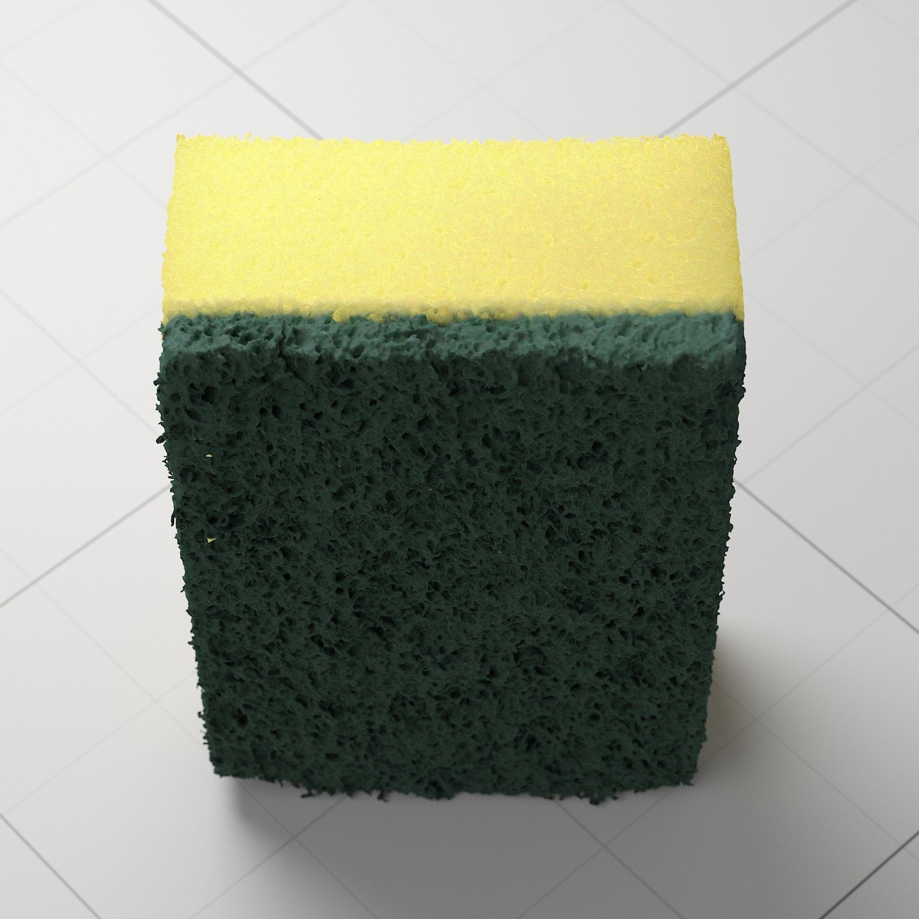 Detailed Sponge 3D Model 3D model | CGTrader