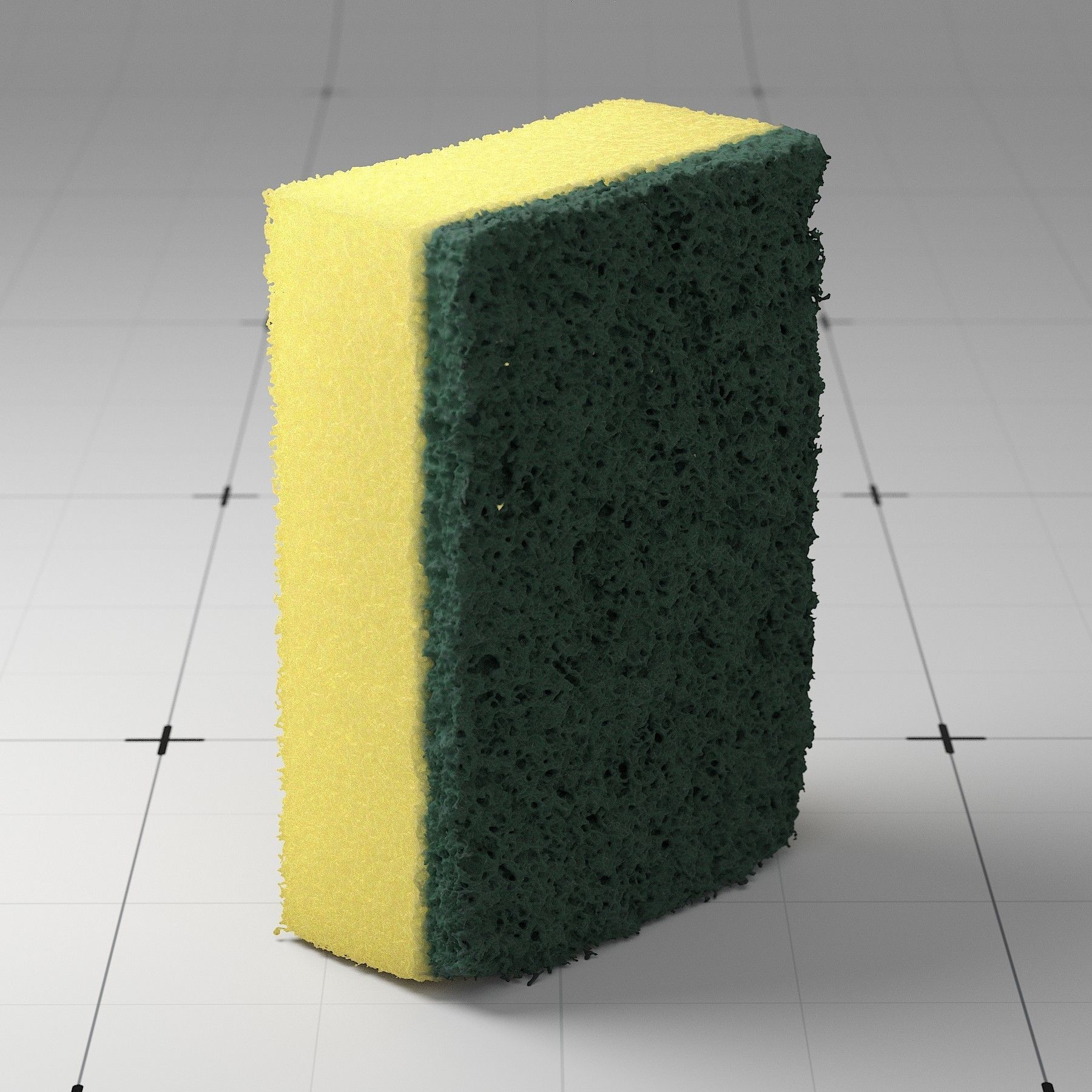 Detailed Sponge 3D Model 3D model | CGTrader