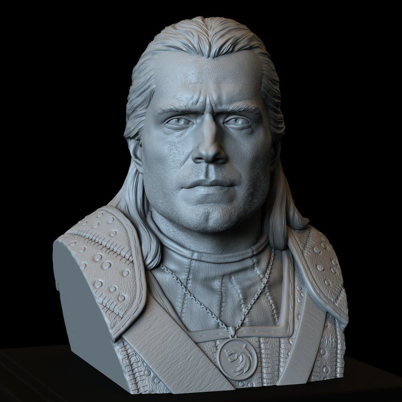 Geralt The witcher 3D model 3D printable | CGTrader