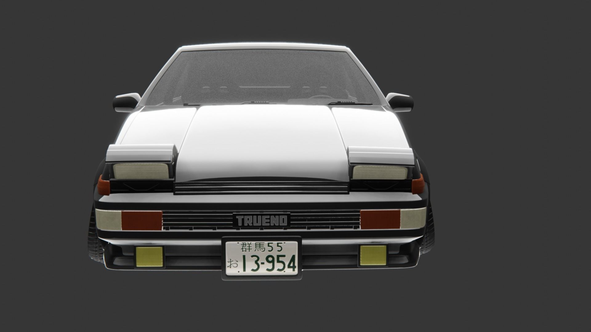 Toyata Sprinter 3D model animated rigged | CGTrader