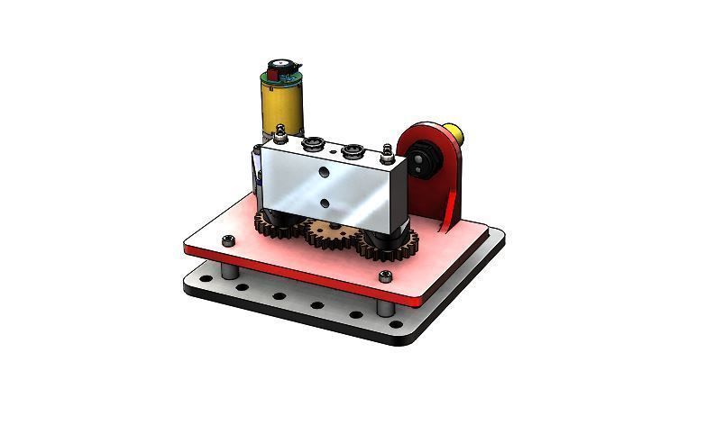 Shaking Mechanism 3D model animated | CGTrader