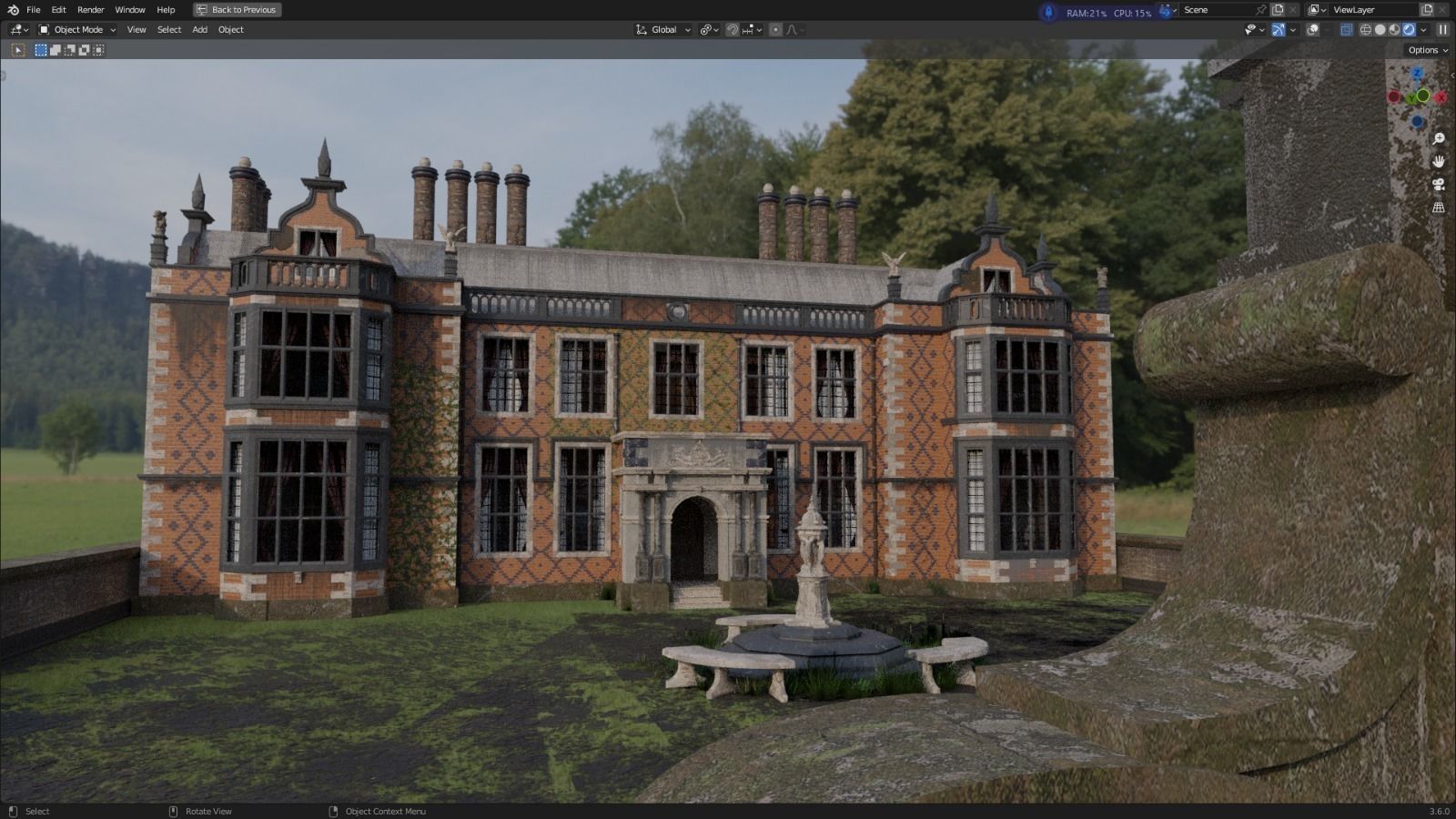 Tommy Shelby Peaky Blinders Arley House Arrow House Cheshire 3D model ...