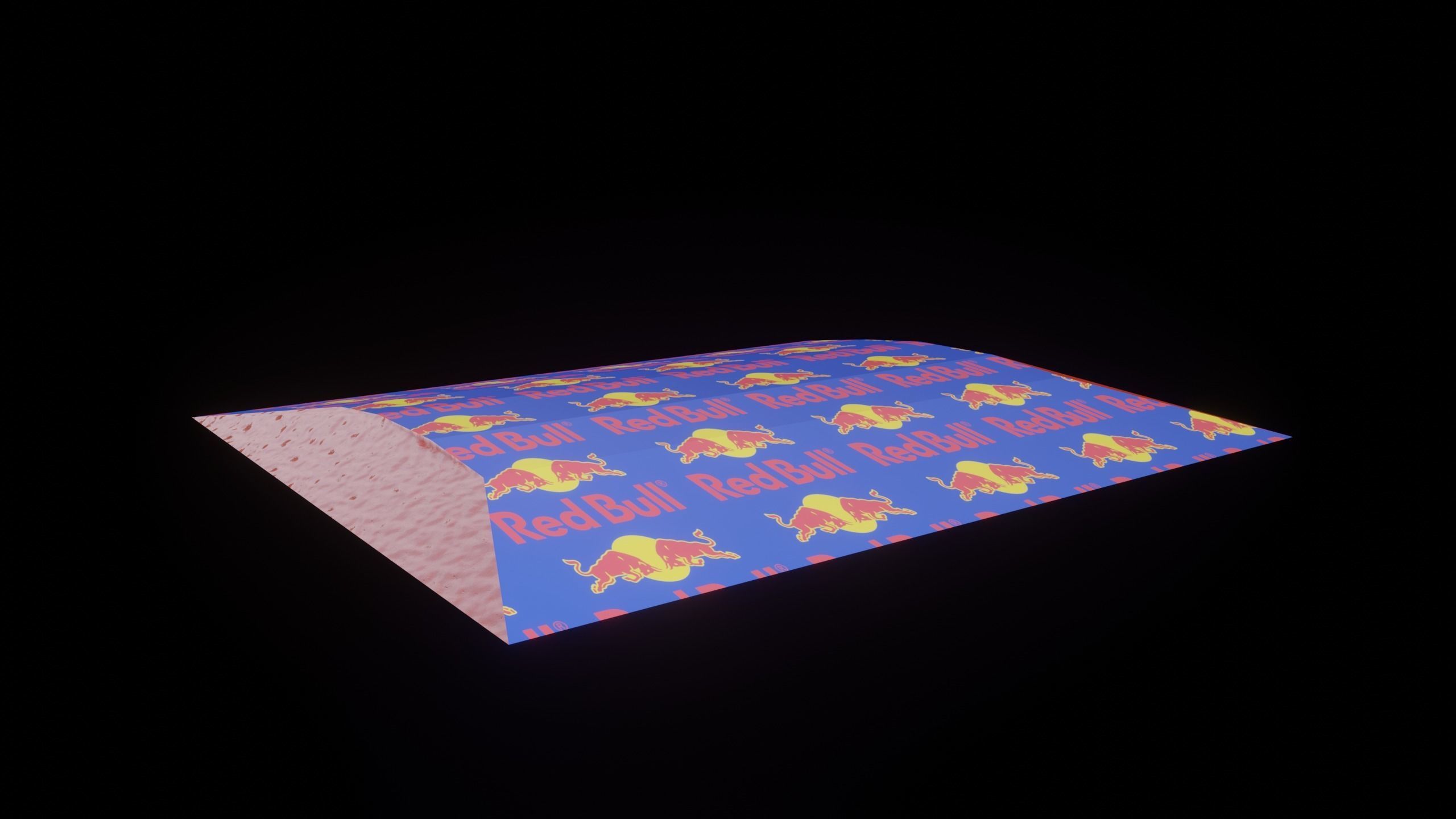 3D model Asset Generic Race Track Red Bull VR / AR / low-poly | CGTrader