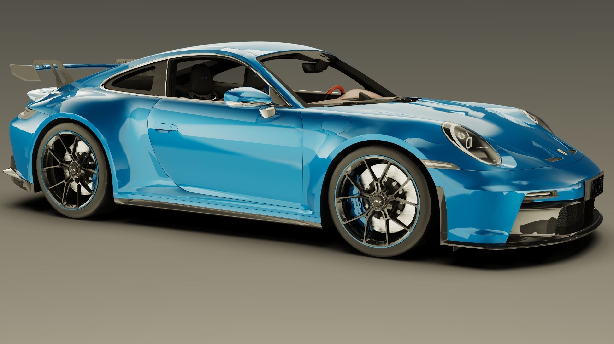 Porsche 911 GT3 3D Model 3D model | CGTrader