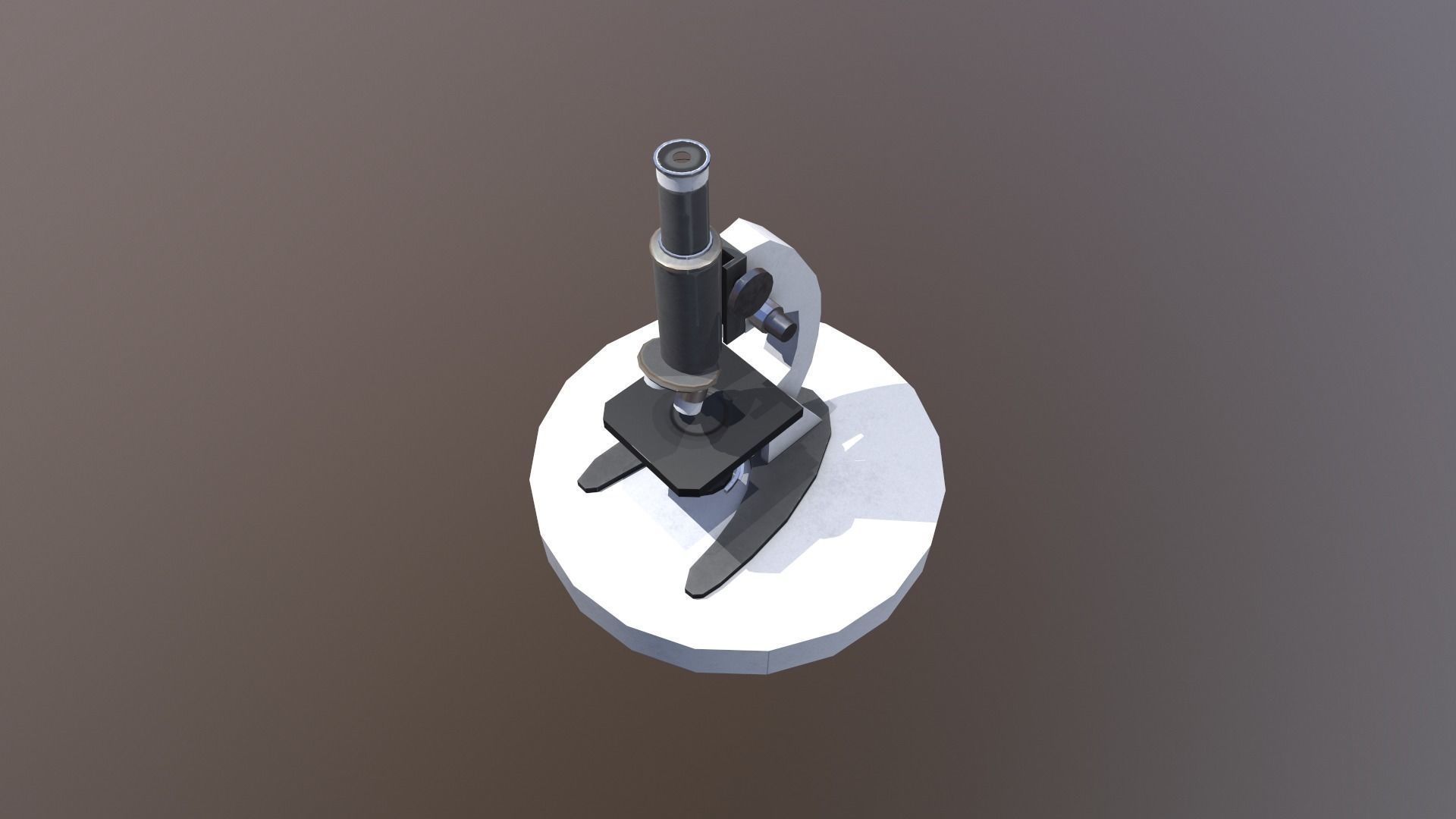 3D model Microscope VR / AR / low-poly | CGTrader