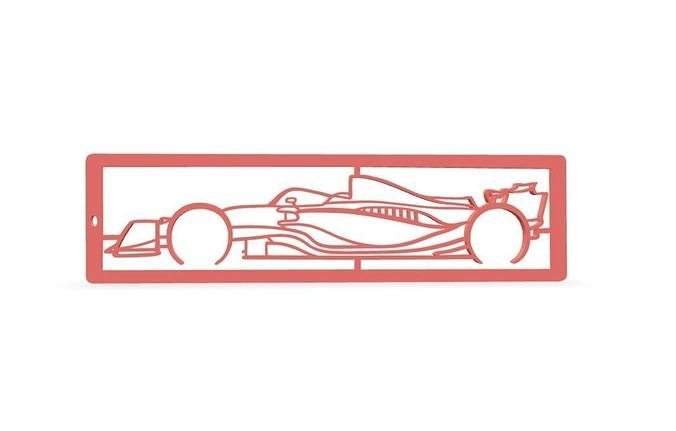 2023 Formula 1 car key tag 3D model 3D printable | CGTrader