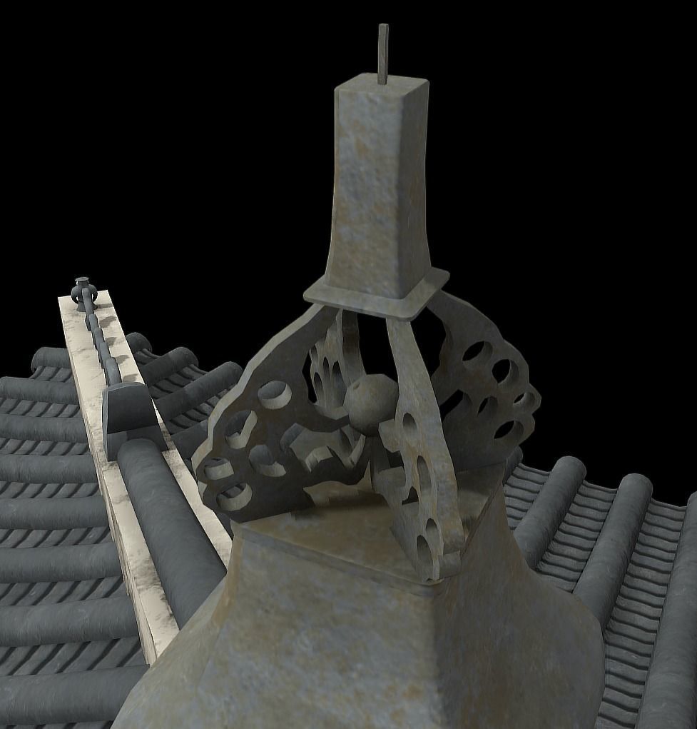 Korean Traditional Watchtower - Dongsipjagak 3D model | CGTrader