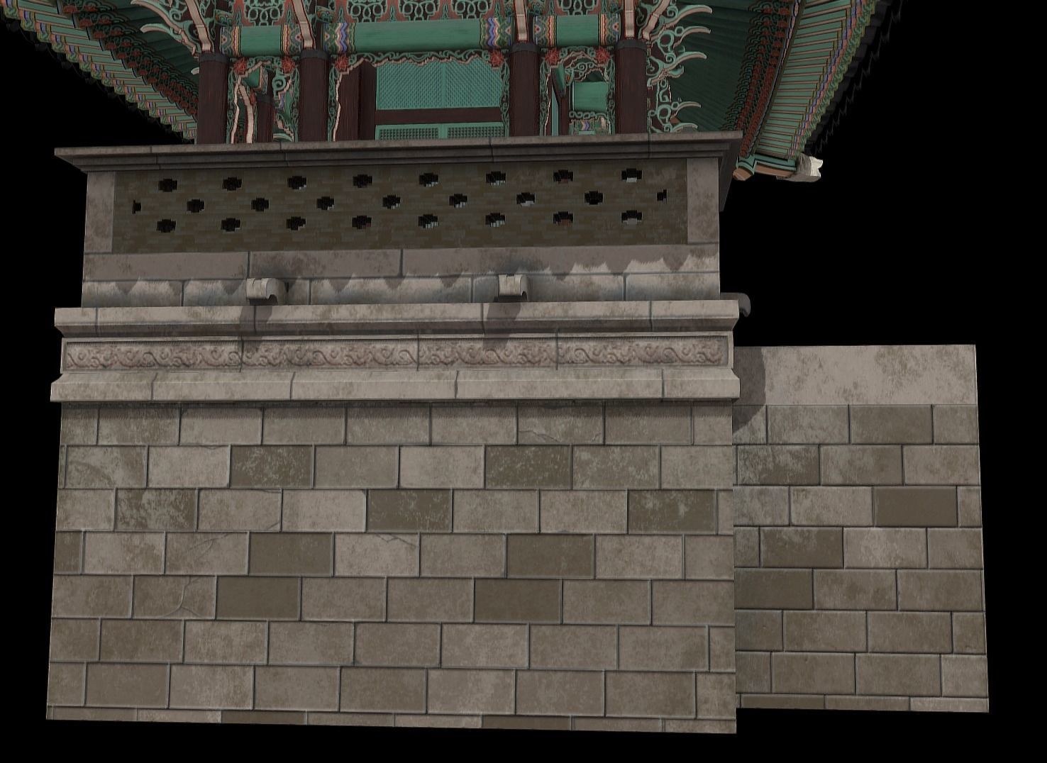 Korean Traditional Watchtower - Dongsipjagak 3D model | CGTrader