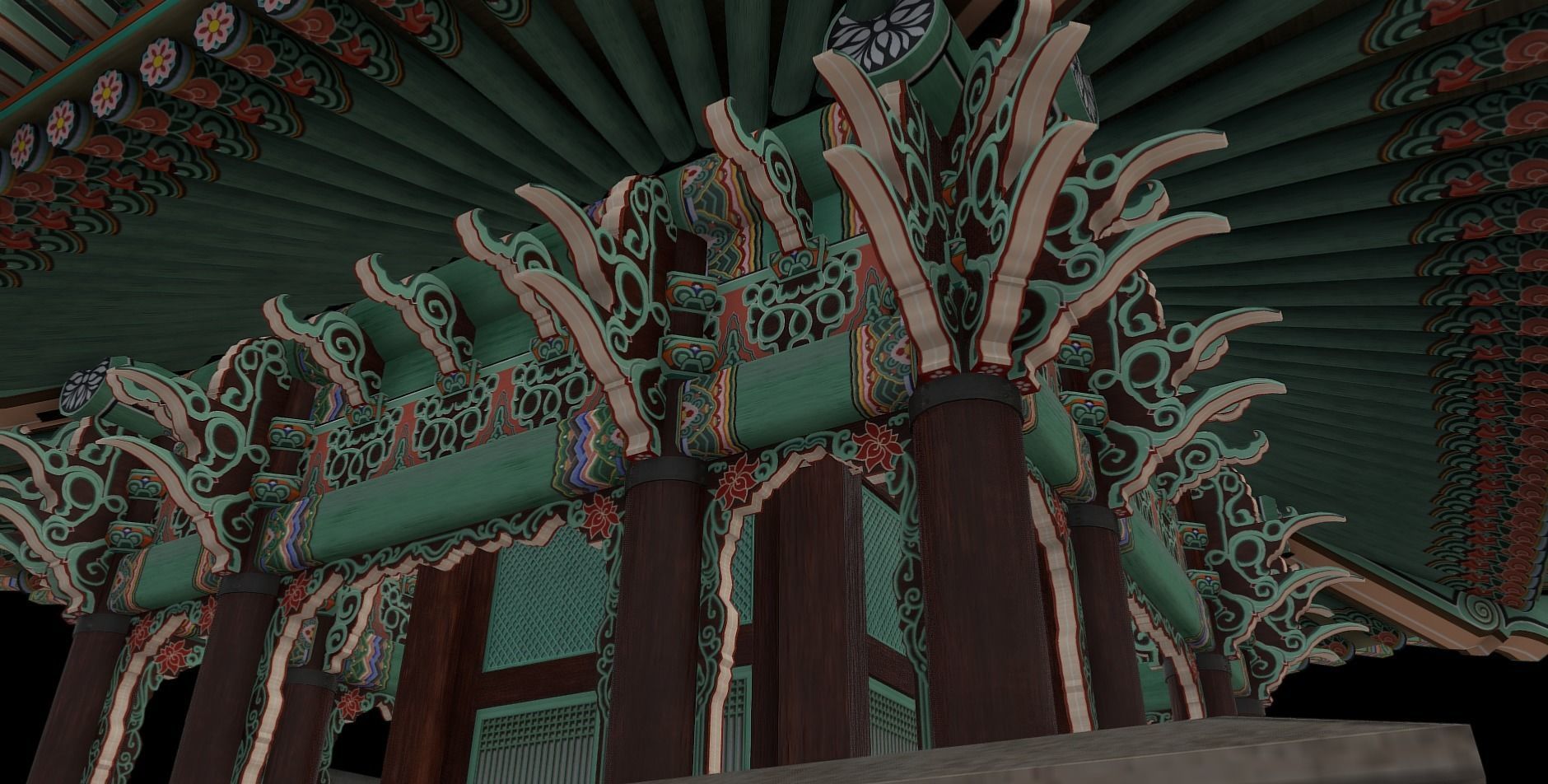 Korean Traditional Watchtower - Dongsipjagak 3D model | CGTrader