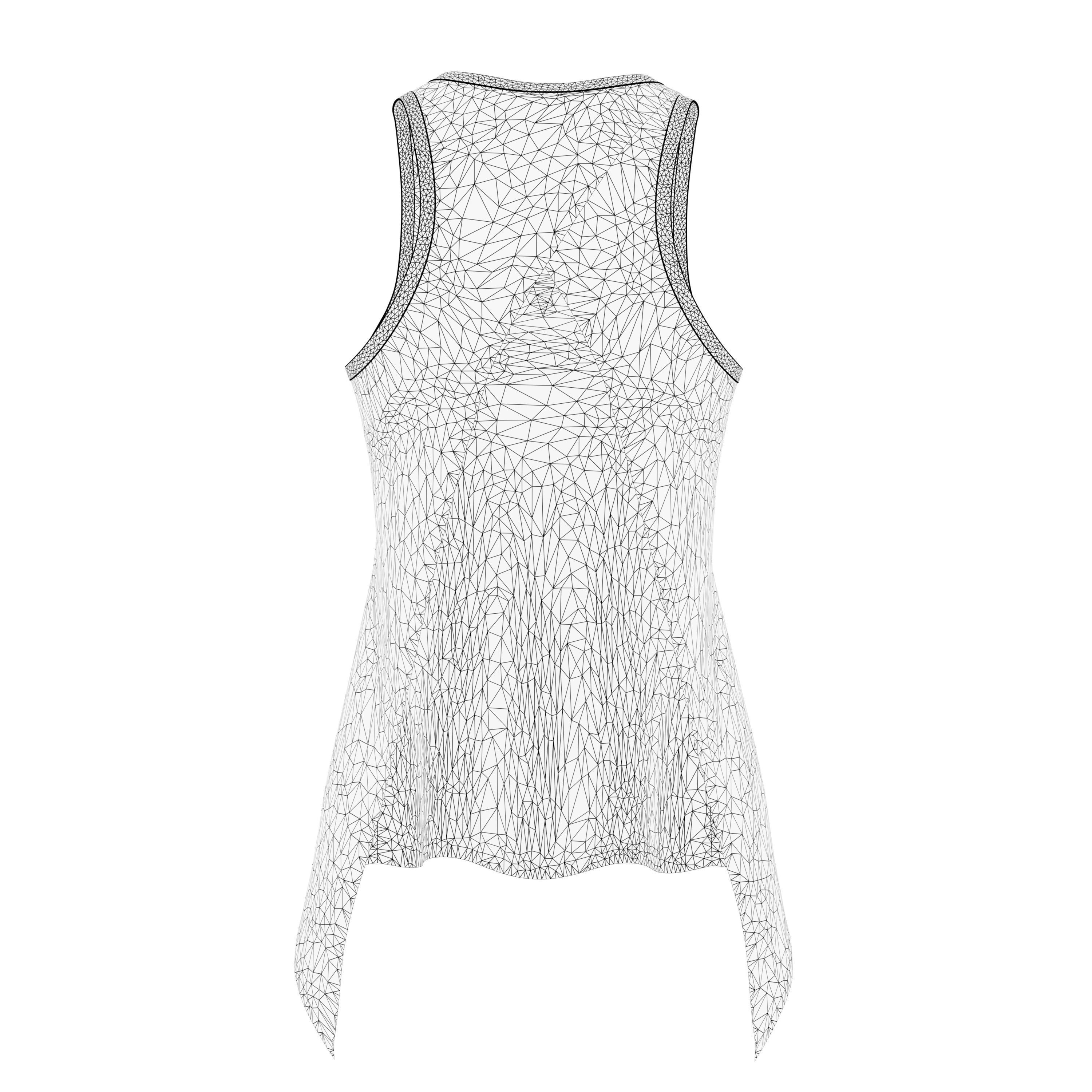 3D model Women Fashion Tanktop VR / AR / low-poly | CGTrader