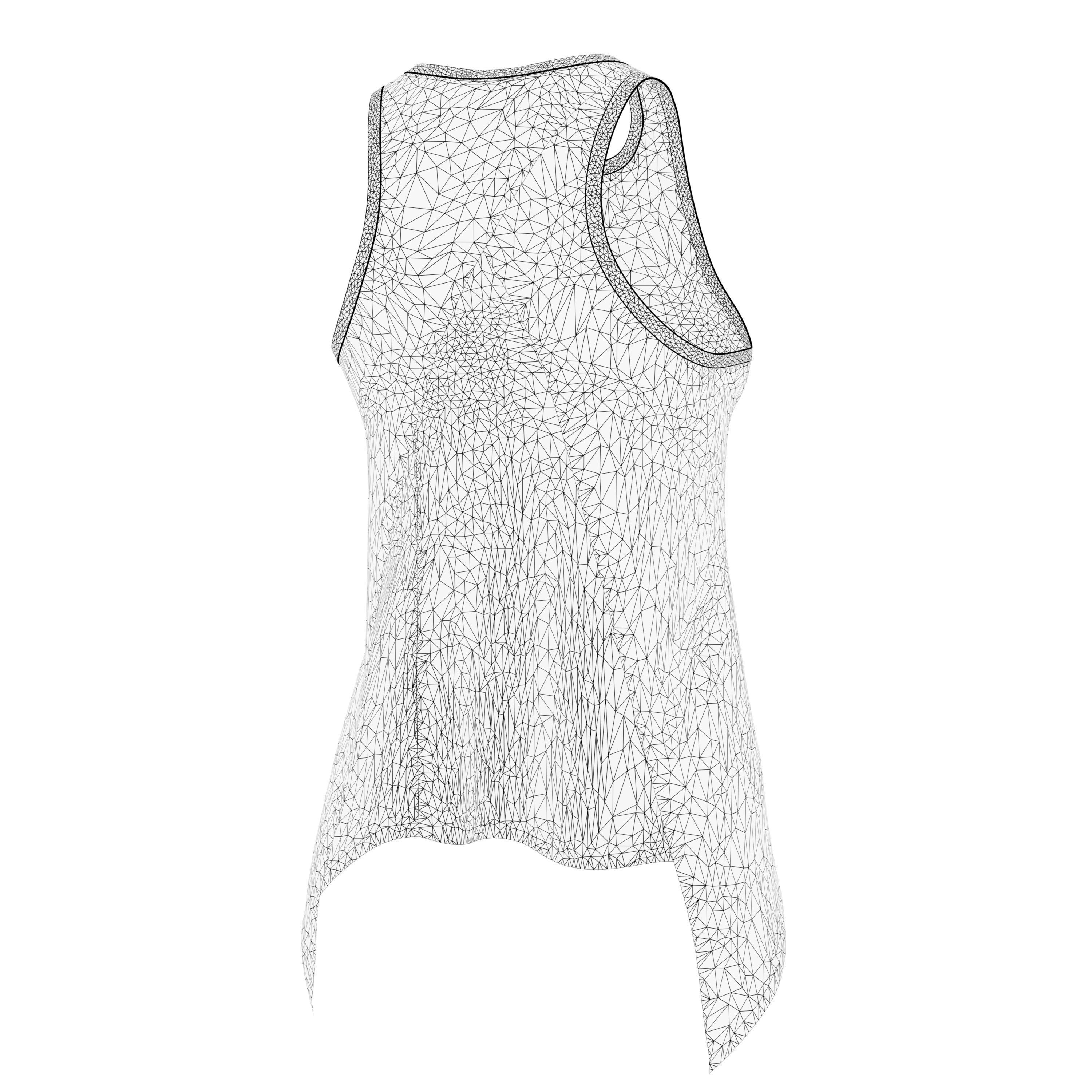 3D model Women Fashion Tanktop VR / AR / low-poly | CGTrader