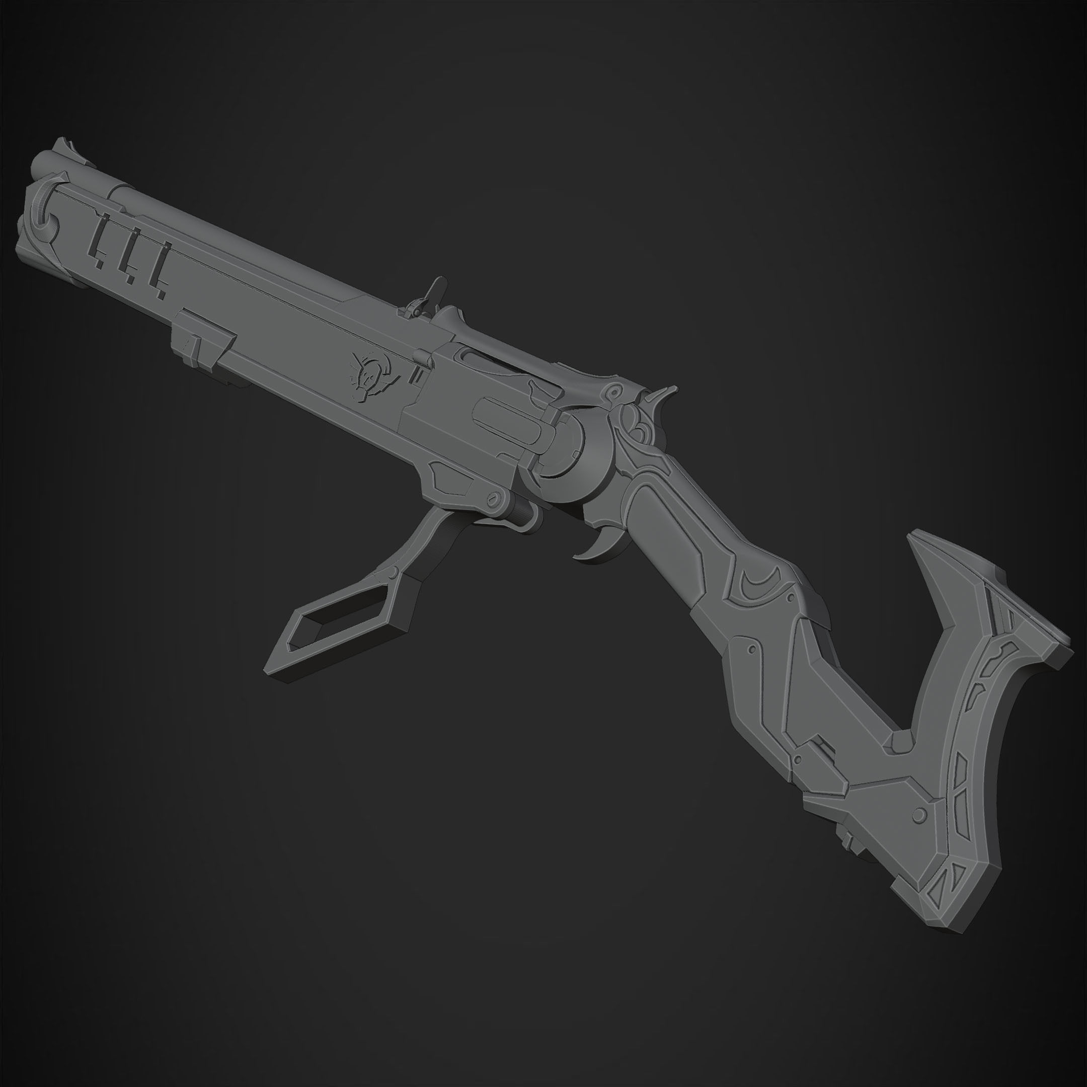 Overwatch Ashe Viper Gun for Cosplay 3D model 3D printable | CGTrader