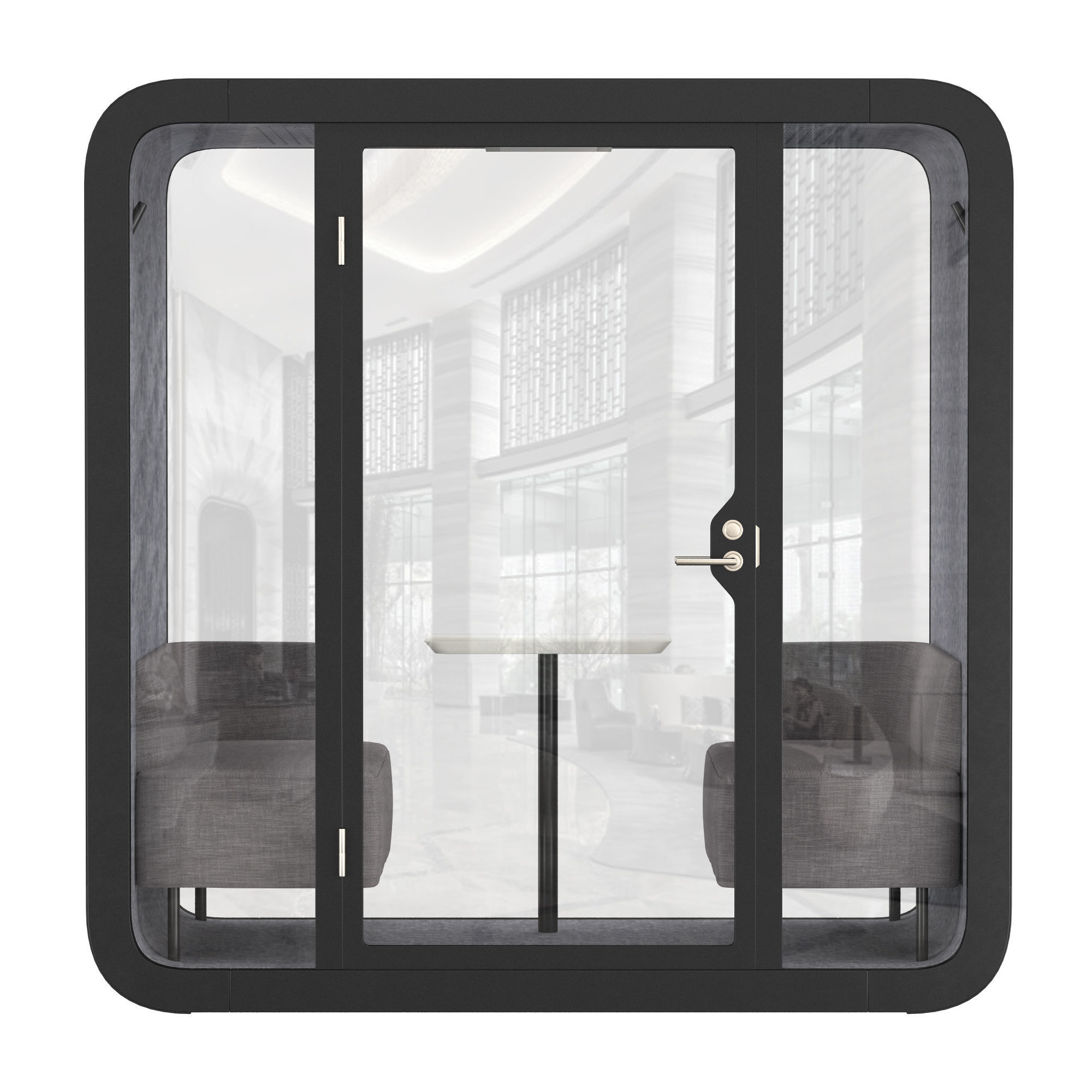 Framery Q A soundproof pod for meetings 3D model | CGTrader