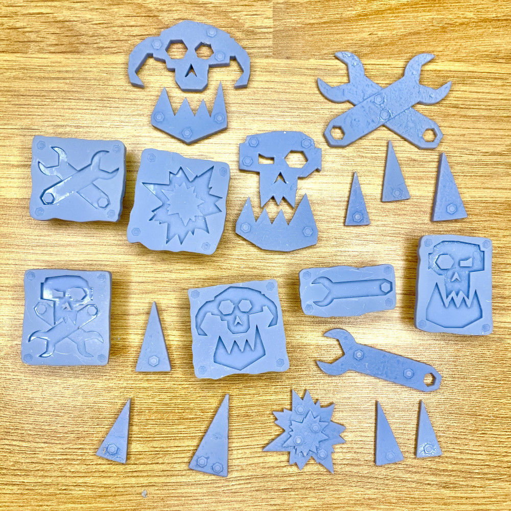 Orc Symbol Panels and Stamps 3D model 3D printable | CGTrader