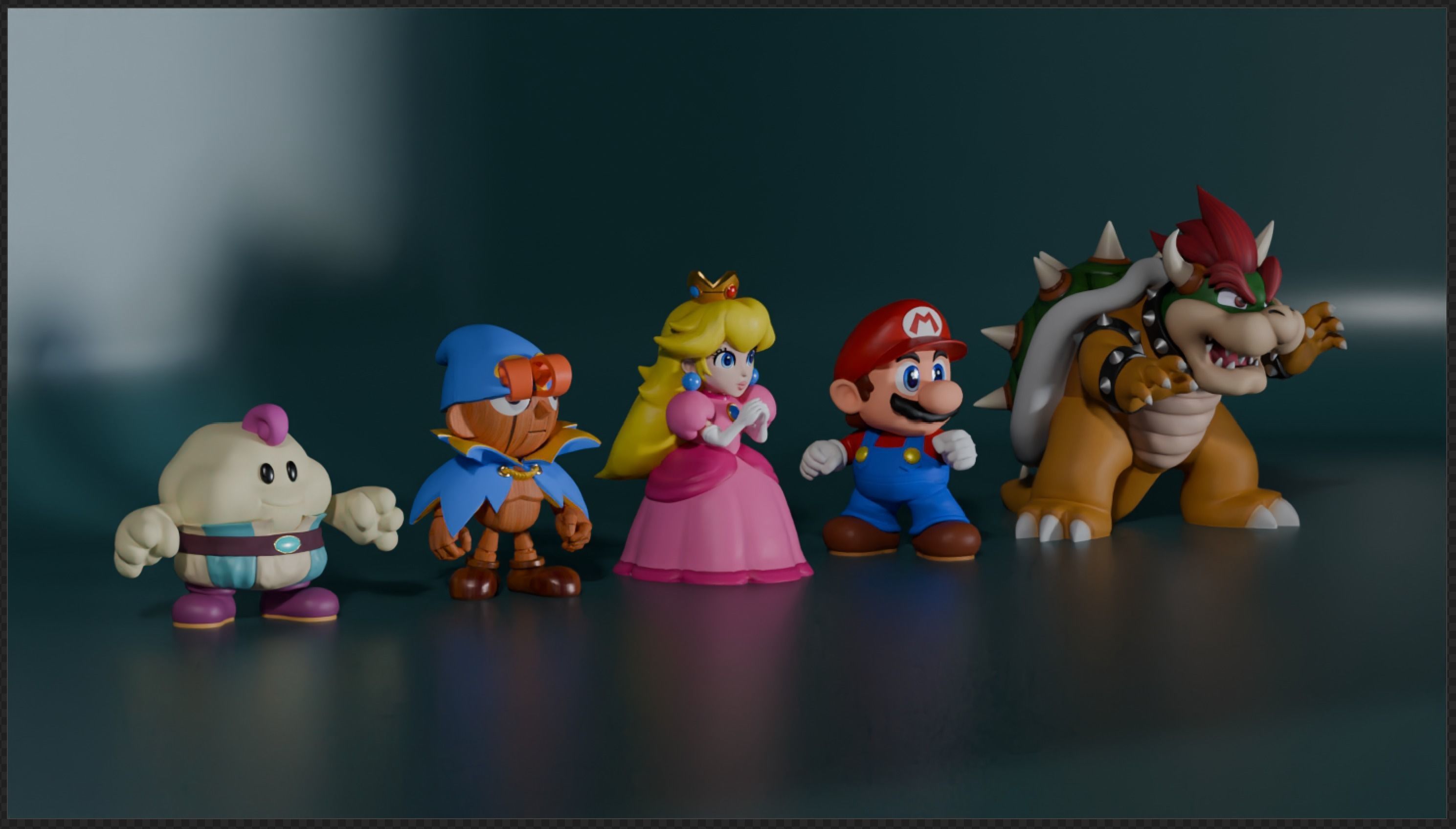 Bowser 3D Printable - Super Mario RPG Remake 3D model 3D printable ...