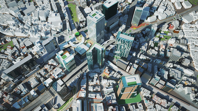 Tokyo City Shibuya 3D model | CGTrader