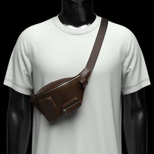 Crossbody Bag 3D model | CGTrader