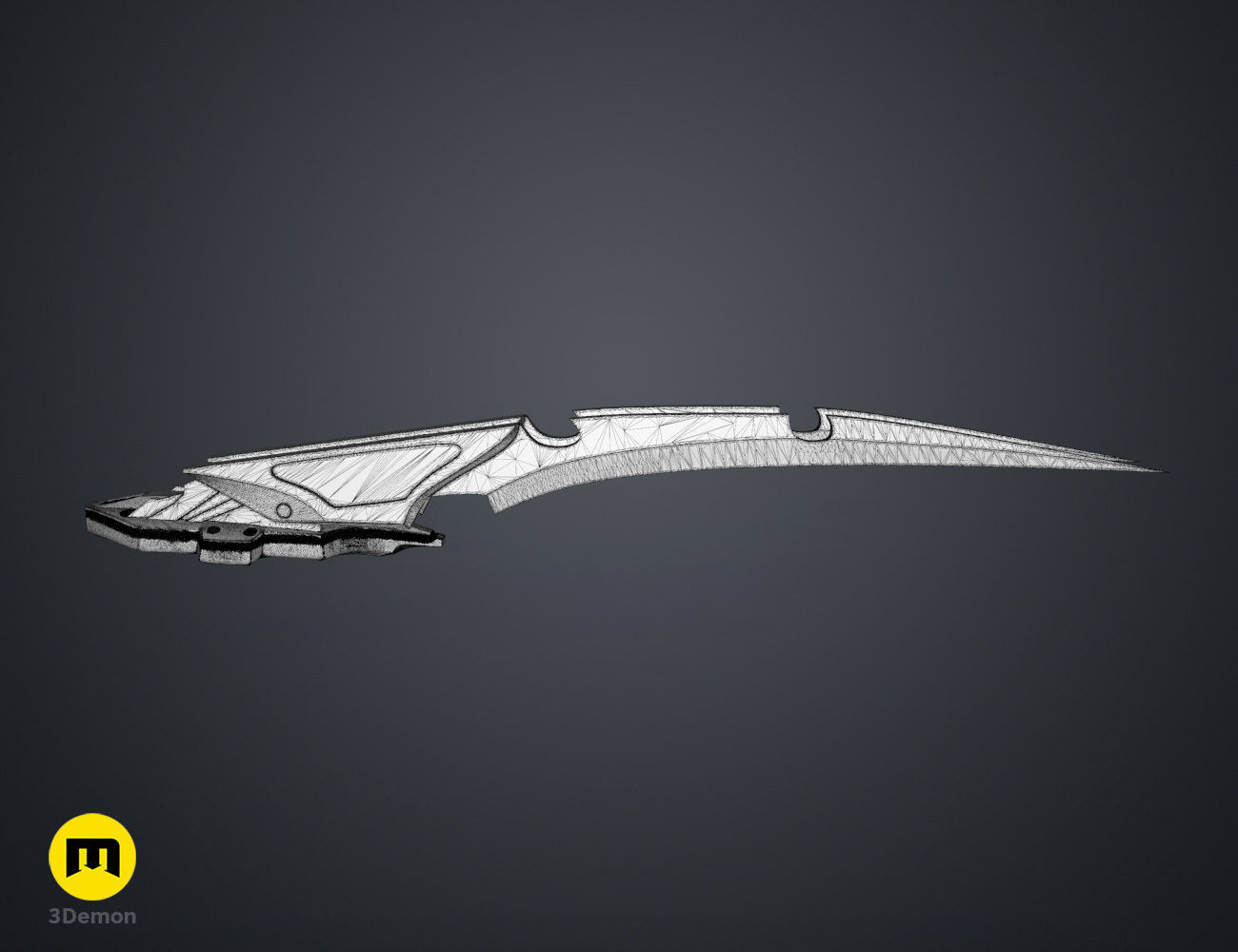 Fugitive Predator Gauntlet Blade 3D model 3D printable | CGTrader