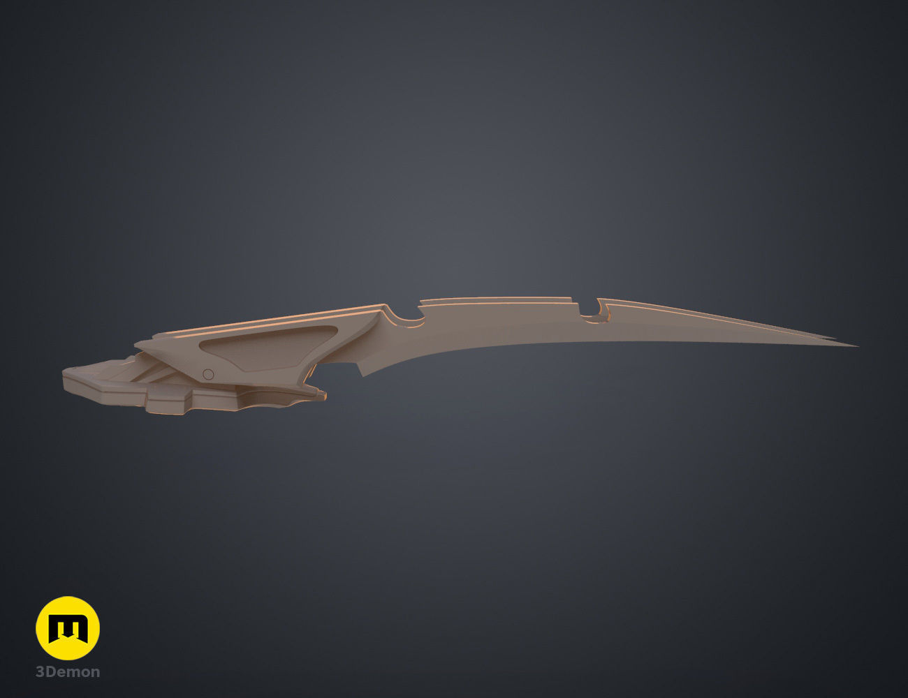 Fugitive Predator Gauntlet Blade 3D model 3D printable | CGTrader